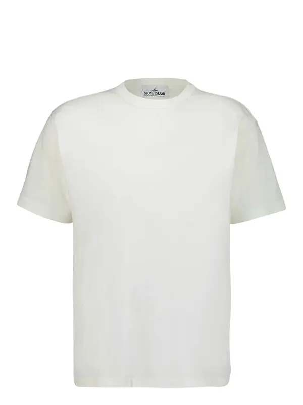 Stone Island Crew-neck Short-sleeve T-shirt - White