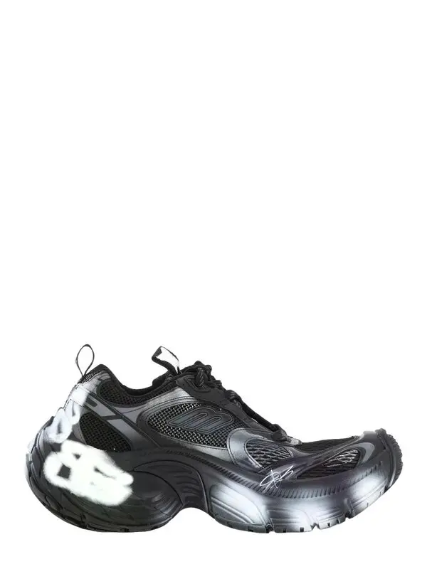 Balenciaga 6xl Panelled Sneakers - Black