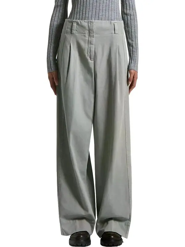 Peserico Pleated Trousers - Grey