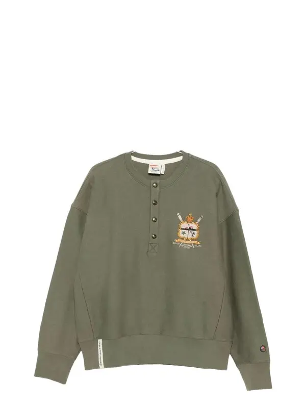 Champion Embroidered Sweatshirt - Green