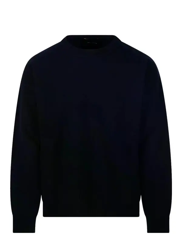 ROBERTO COLLINA Crew-neck Sweater - Blue