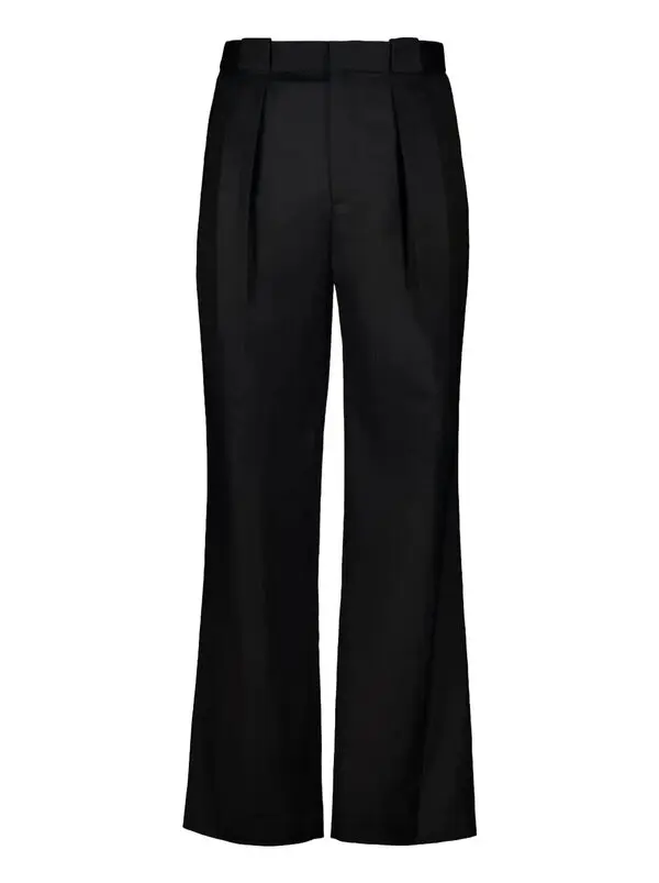 Casablanca Darted Tailored Trousers - Black