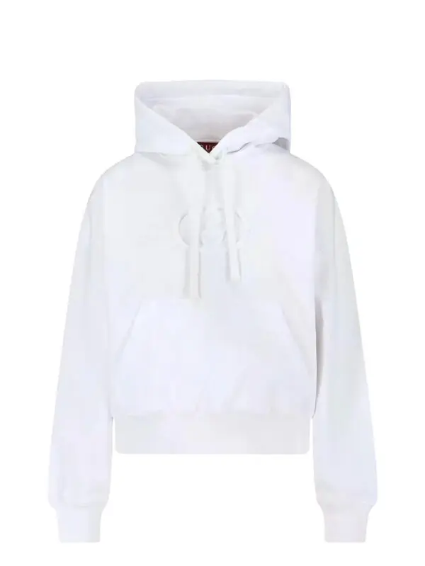 Gucci Gg Hooded Sweatshirt - White