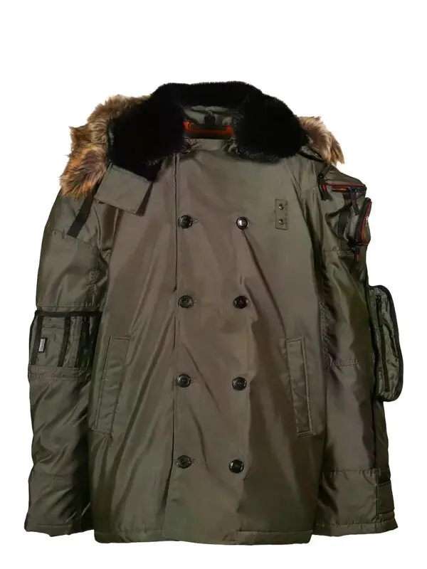 Martine Rose Bumbag Rain Jacket - Grey