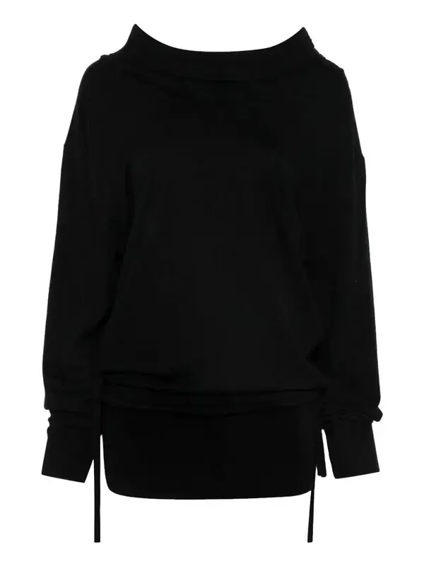 Ottolinger Tie Detail Sweater - Black