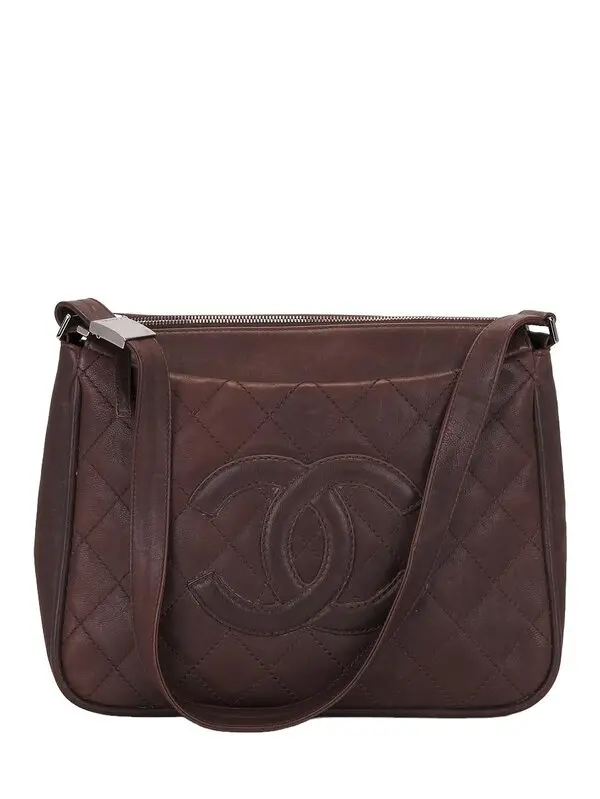 Chanel Vintage Shoulder Bag - Brown