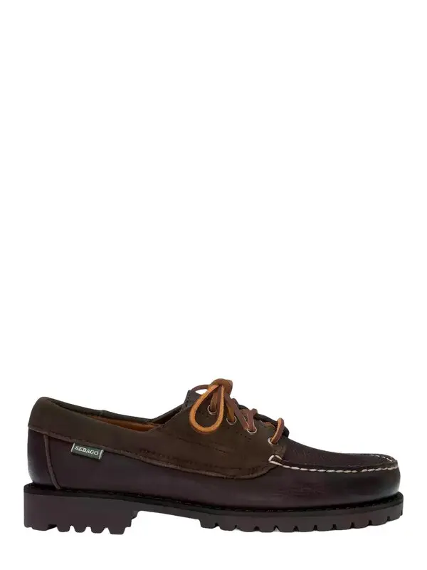 SEBAGO Askook Lug Lace-up Derby Shoes - Brown