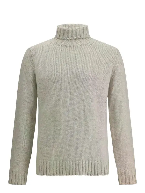 ARAGONA Turtleneck Sweater - Neutrals
