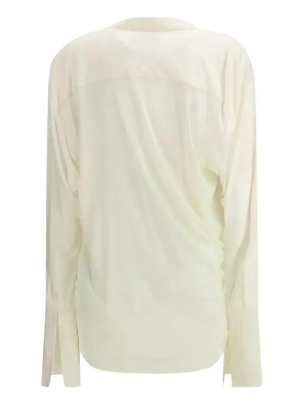 FRANCESCO MURANO Draped Top - Neutrals