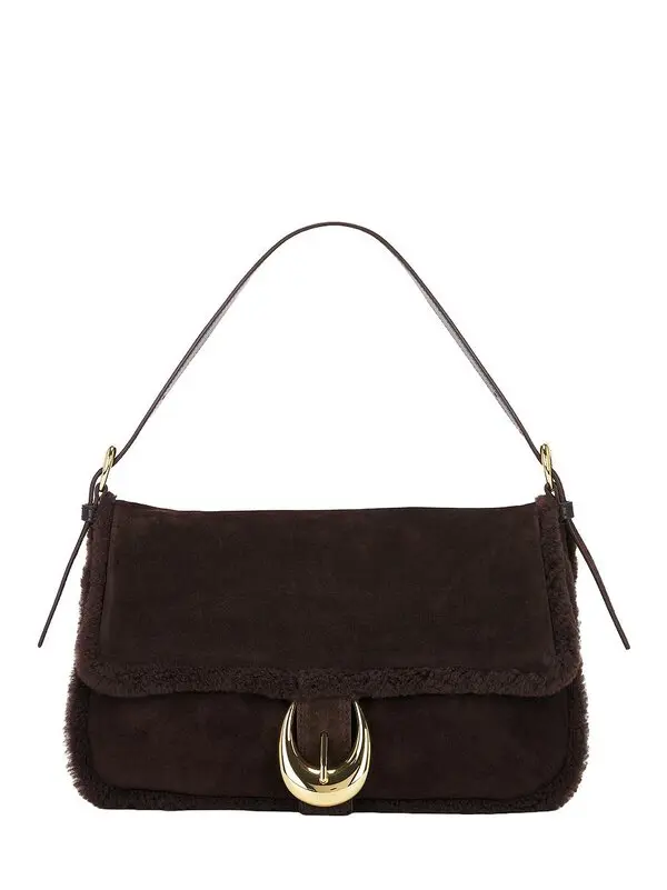 Staud Medium Harlow Bag - Espresso