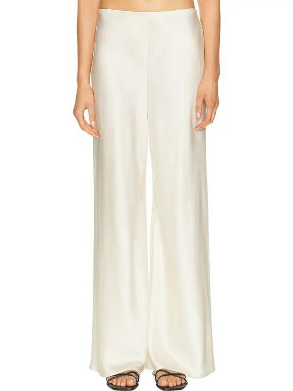 LESET Barb Bias Pant - Creme