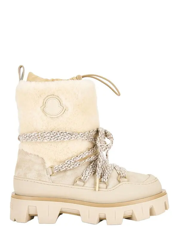 Moncler Peak Apres Boots - Beige