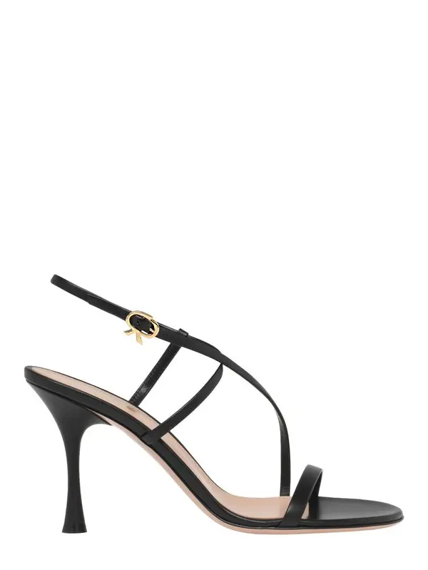 GIANVITO ROSSI Ascent Sandal - Black - Calf