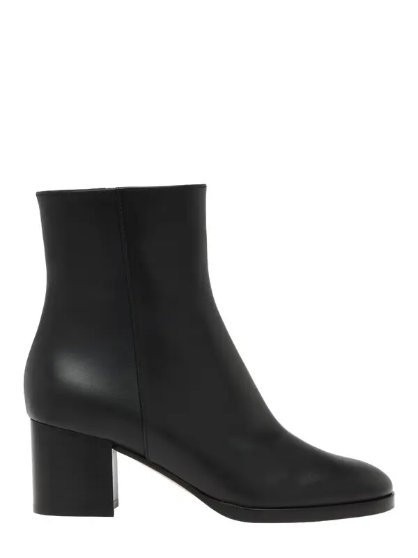 GIANVITO ROSSI Santiago Bootie - Black - Calf
