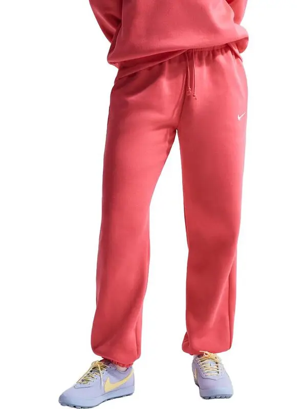 Nike Sportswear Phoenix Fleece High-waisted Oversized Sweatpants - 894 Sea Coral/sail