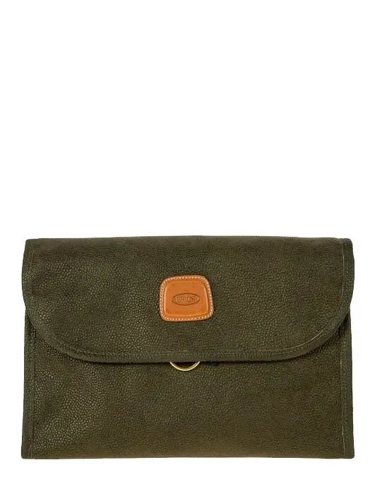 Bric'S Trifold Hanging Travel Bag - Olive