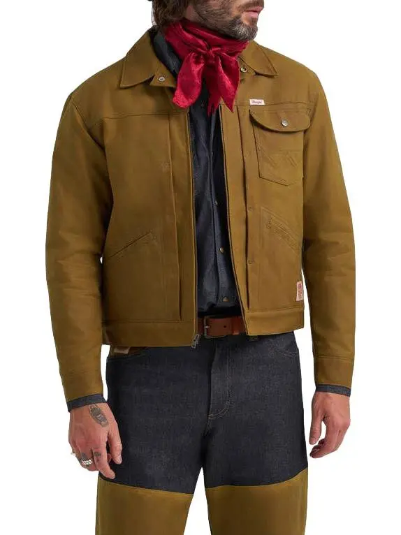 Wrangler Filson X Adventure Waxed Jacket - Tan