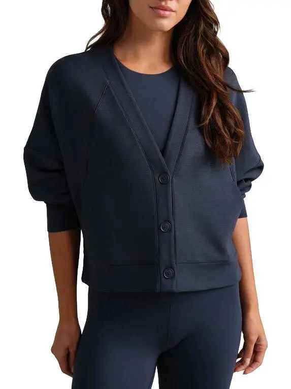 RHONE Dreamglow Relaxed Cardigan - Navy Blue