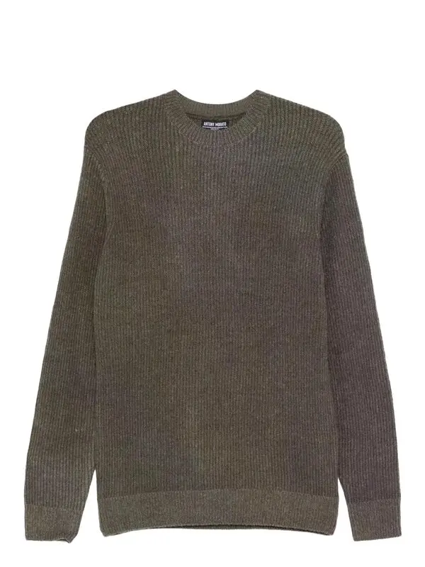 ANTONY MORATO Ribbed Knit Sweater - Green