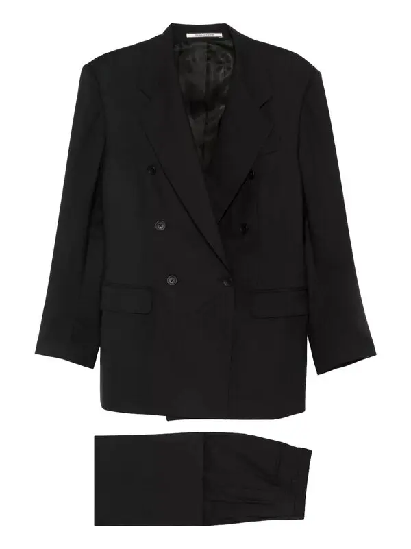 Tagliatore Double-breasted Tailored Blazer - Black