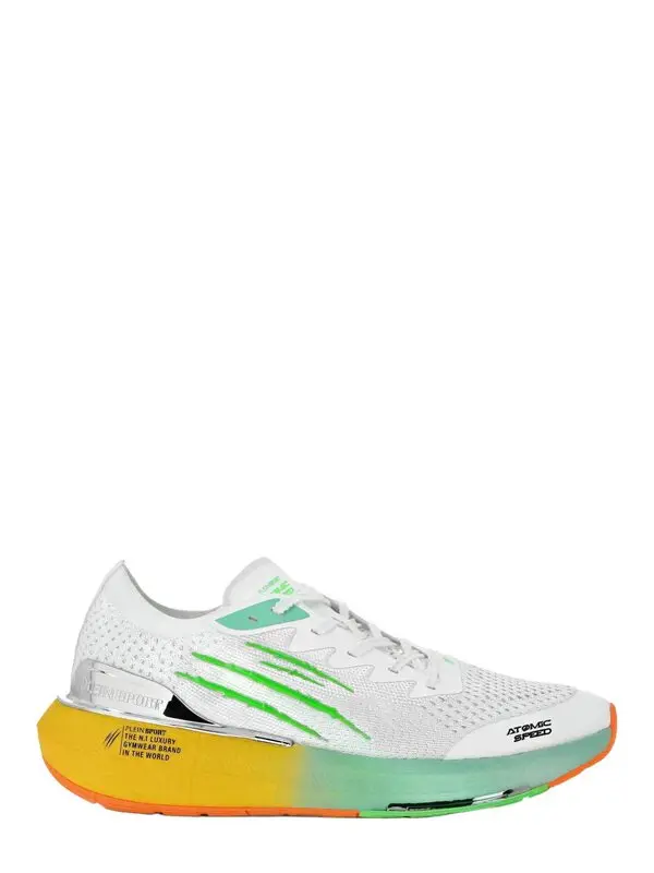 PLEIN SPORT Atomic Speed Sneakers - White