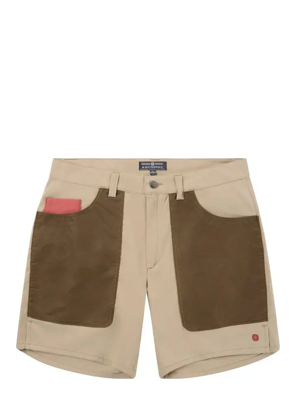 AMUNDSEN SPORTS 7-incher Field Shorts - Desert/tan