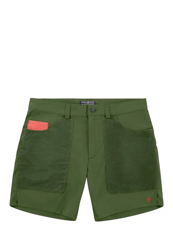AMUNDSEN SPORTS 7-incher Field Shorts - Spruce Green