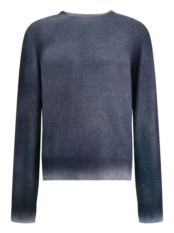 ARAGONA Crew-neck Sweater - Blue