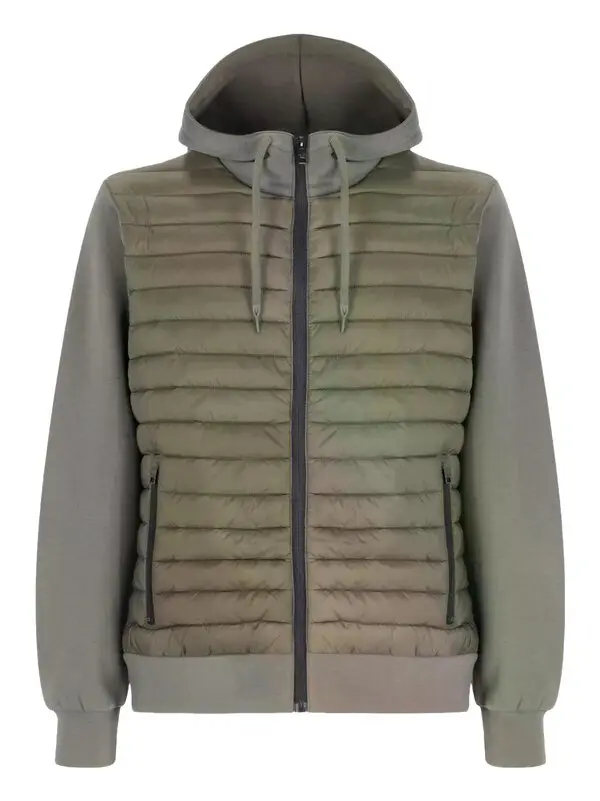 ARMATA DI MARE Colombo Hooded Quilted Jacket - Green