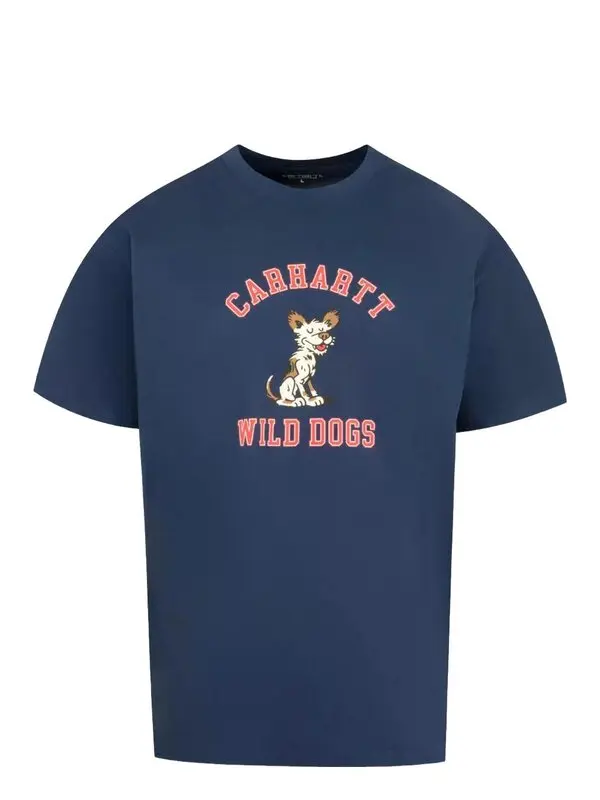 Carhartt Work In Progress S/s Wild Dog T-shirt - Blue