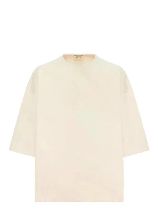 Fear Of God Wool Short-sleeve T-shirt - Neutrals