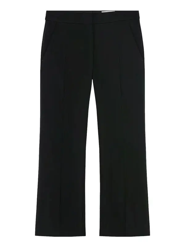 Alexander McQueen Tailored Cropped Trousers - Black