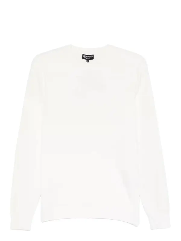 ANTONY MORATO Round-neck Sweater - White