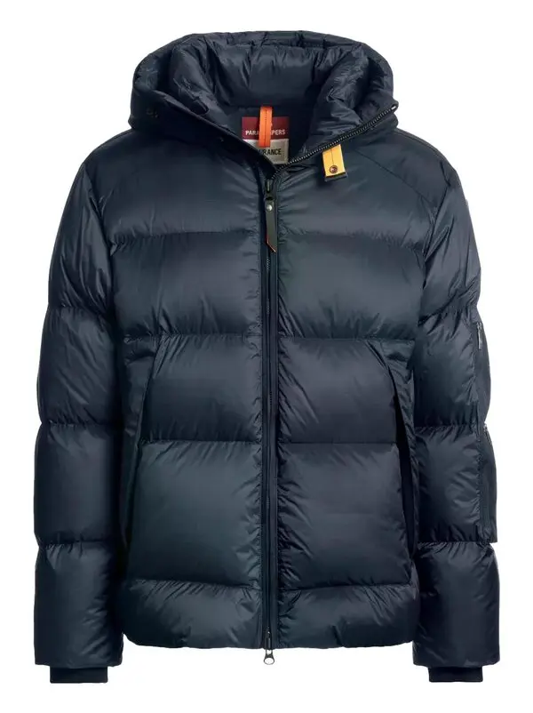 PARAJUMPERS Tyrik Hooded Puffer Jacket - Blue
