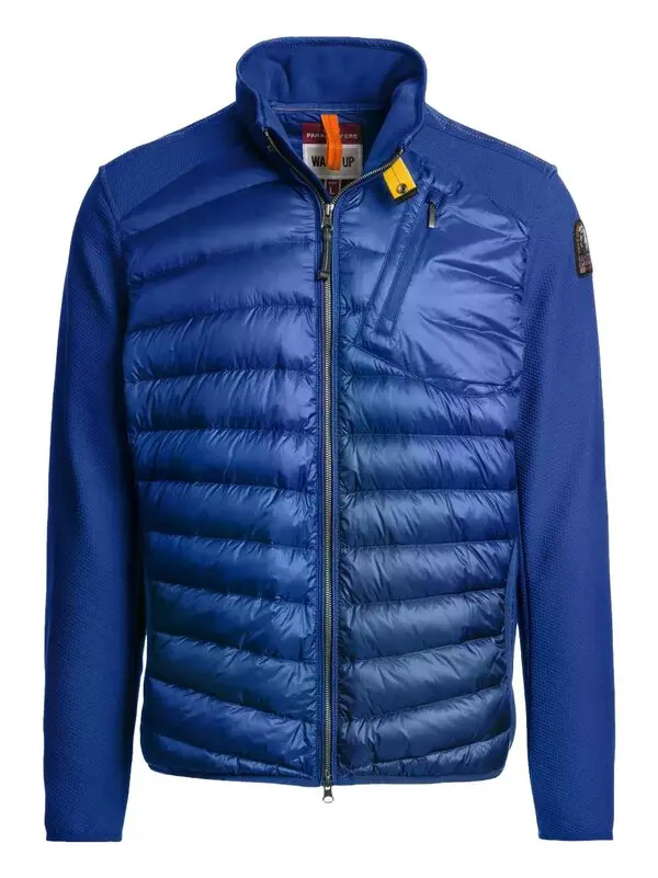 PARAJUMPERS Quilted Panelled Jacket - Blue