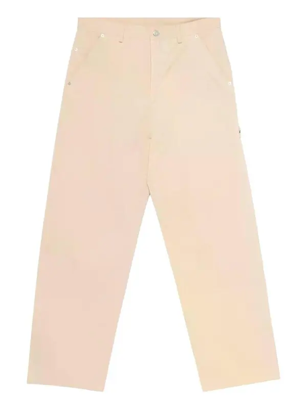 Drole De Monsieur Straight-leg Trousers - Neutrals