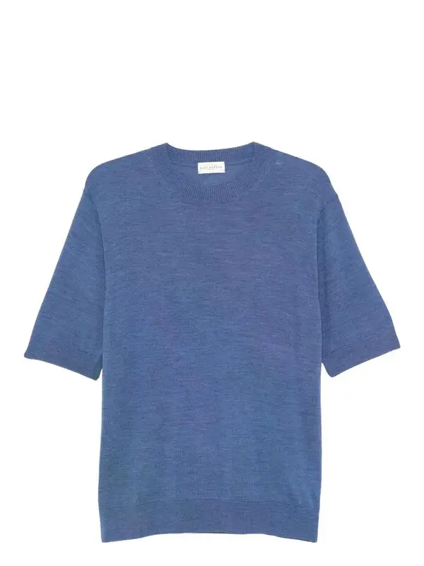 BALLANTYNE Crew Neck T-shirt - Blue
