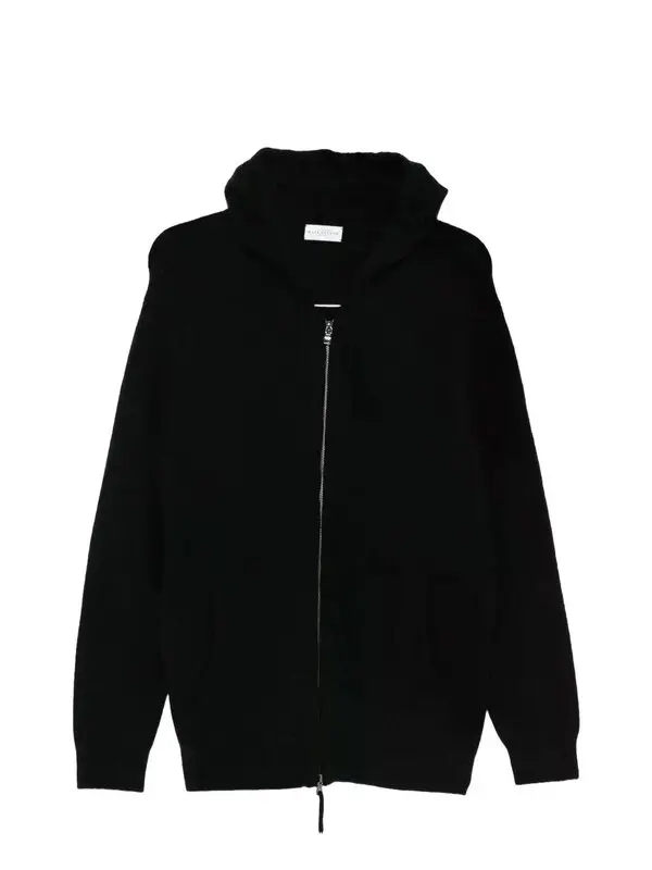 BALLANTYNE Zip-up Hoodie - Black