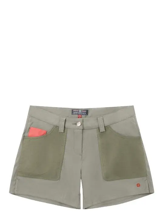 AMUNDSEN SPORTS 5incher Field Shorts - Olive Ash