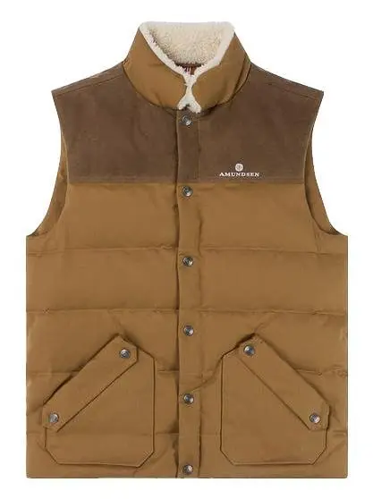 AMUNDSEN SPORTS Huntsman Puffy Vest - Barley