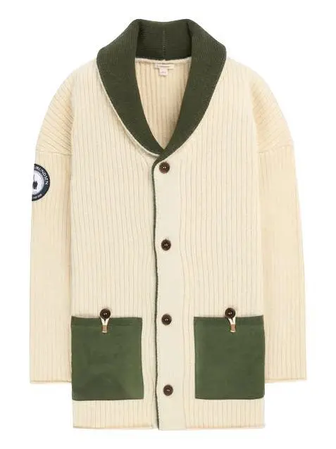 AMUNDSEN SPORTS Heroes Cardigan - Natural