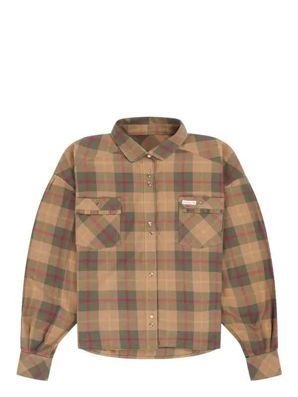 AMUNDSEN SPORTS Wild Country Flannel Shirt - Hunter Brown Checks