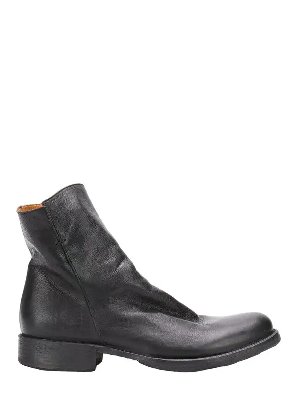 Fiorentini + Baker Leather Ankle Boots - Black