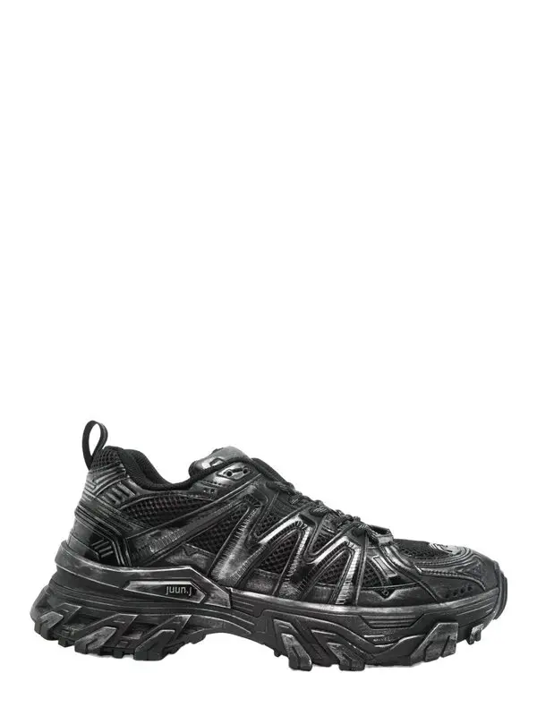 JUUN.J Panelled Sneakers - Black