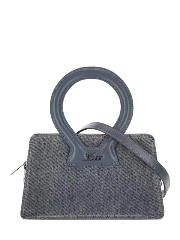 LUAR Enzyme Round-handle Tote - Grey