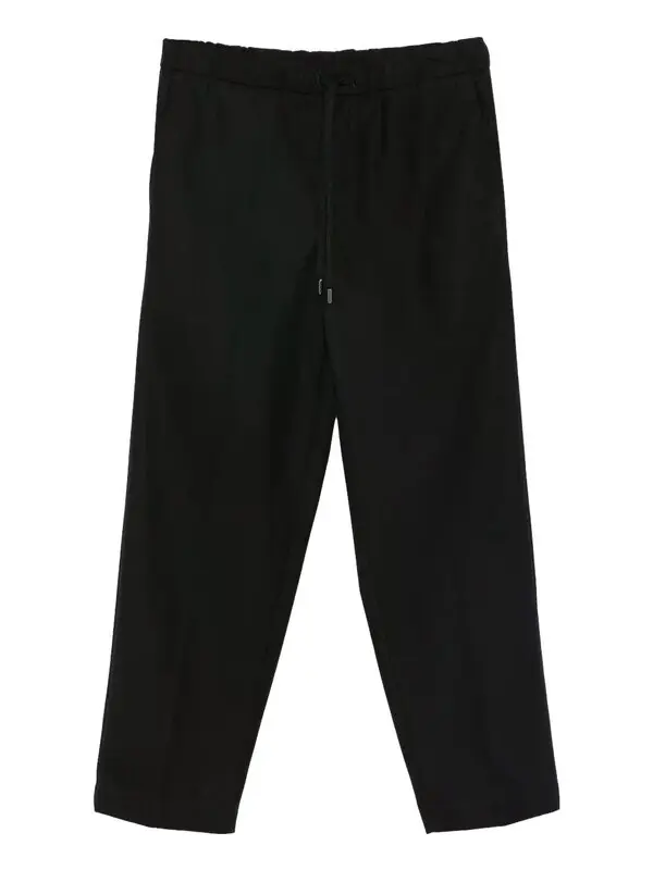 COSTUMEIN Drawstring Tapered Trousers - Black