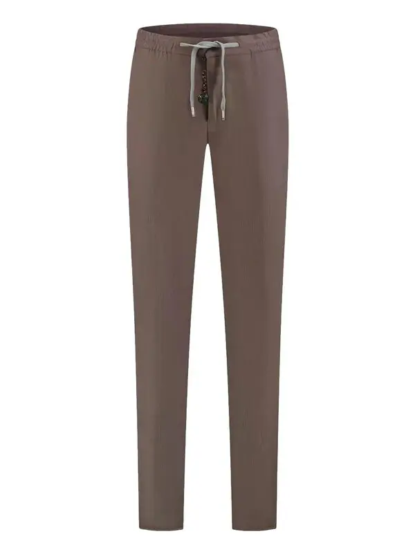 Marco Pescarolo Drawstring Trousers - Brown