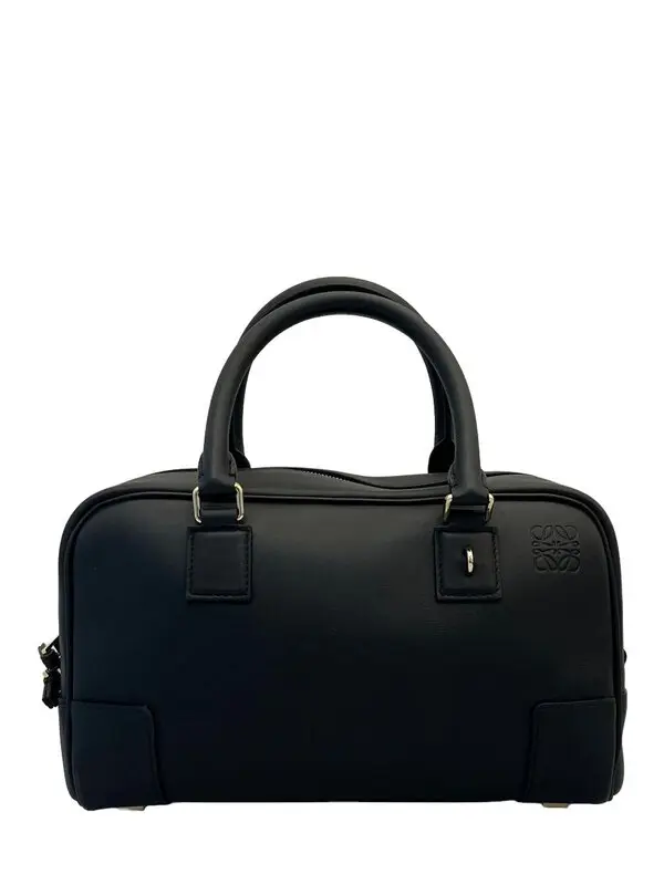 Loewe Amazon 23 Leather Handbag - Black