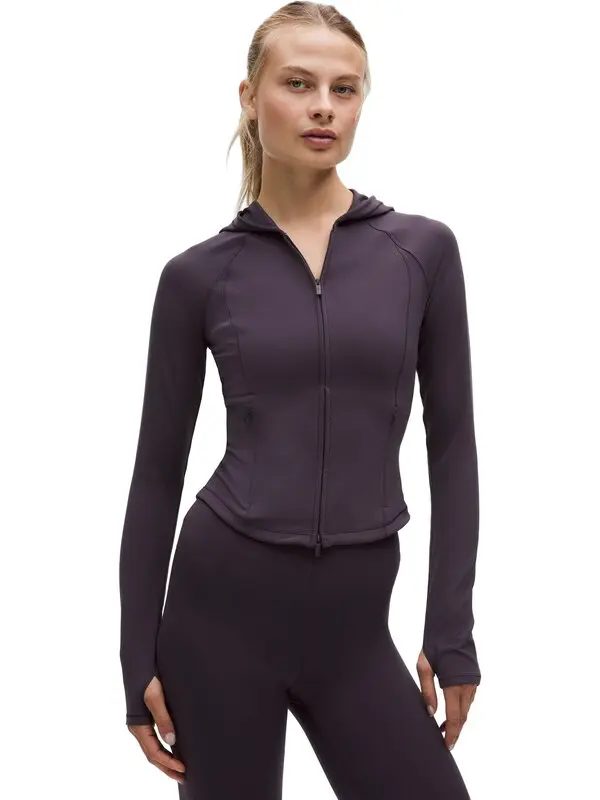 Lululemon Wunder Train Full-zip Jacket - Atmospheric Purple