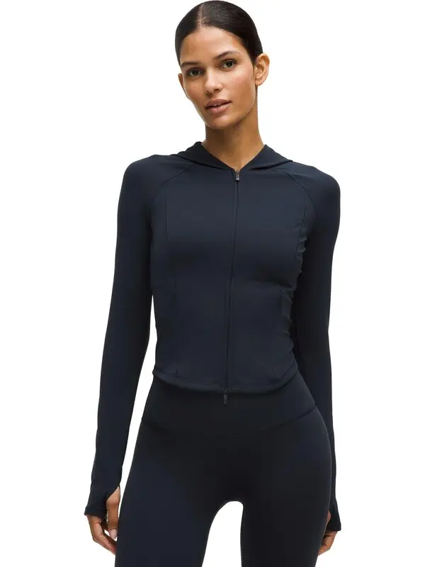 Lululemon Wunder Train Full-zip Jacket - True Navy